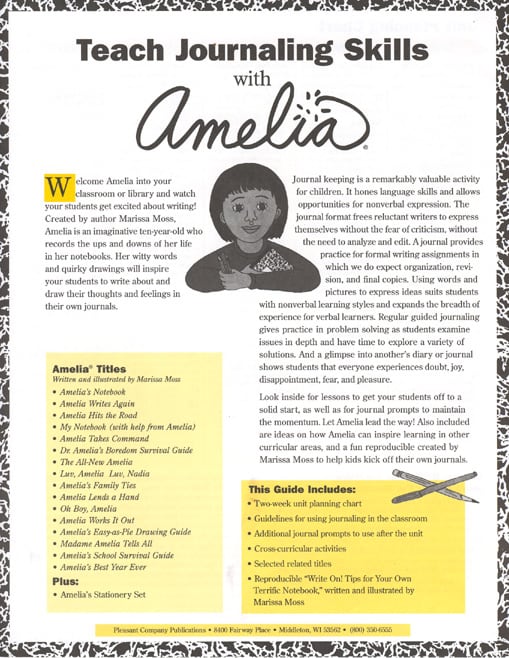 Teach Journaling Skills · Marissa Moss